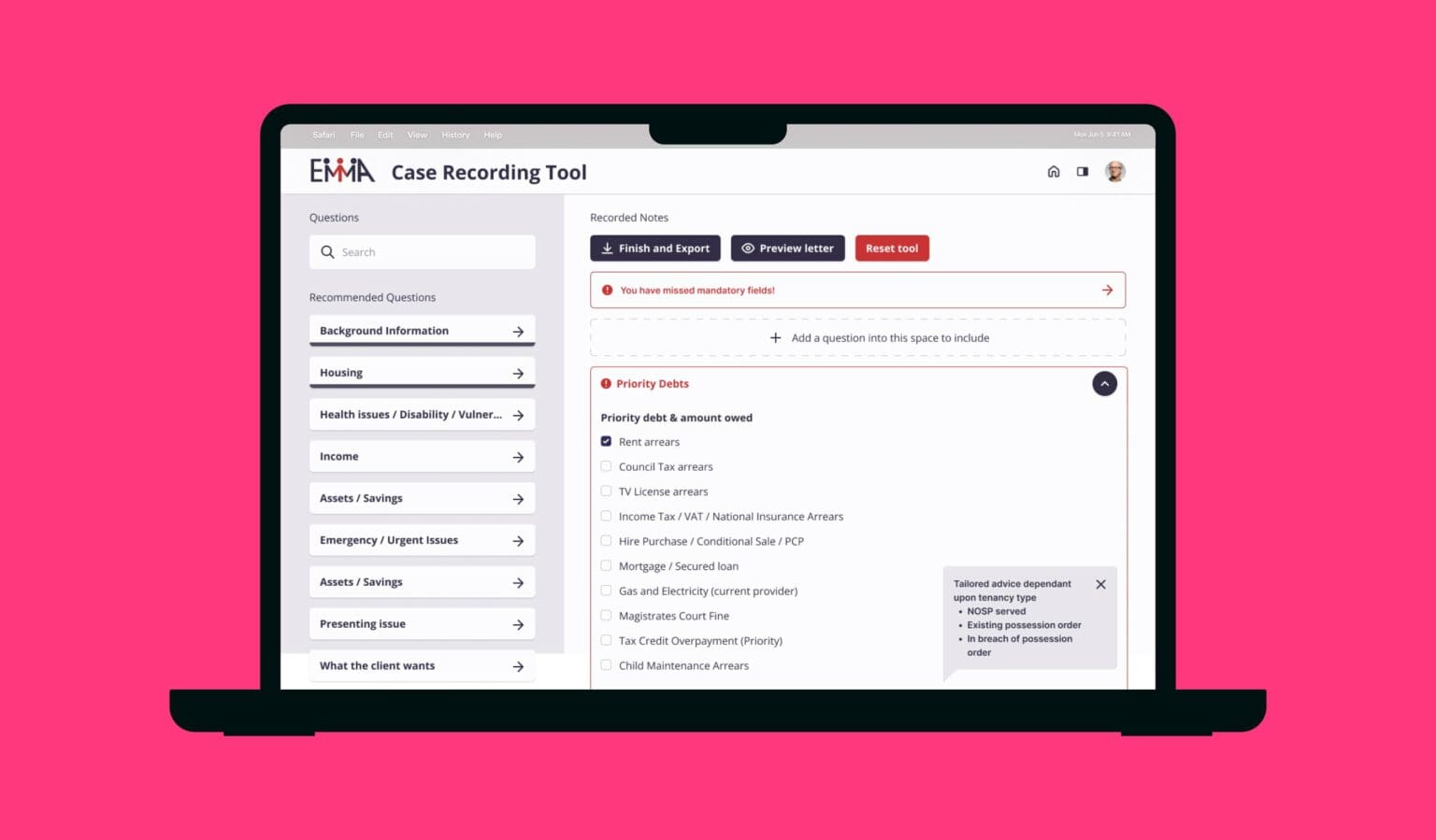 EMMA | Work | Hiyield